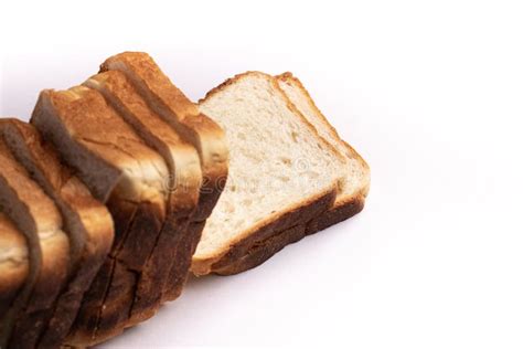Imagen De Material Aislado De Pan Con Fondo Blanco Imagen De Archivo