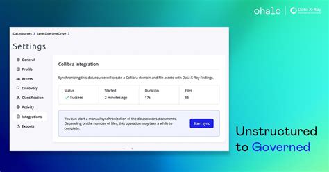 How Data X Ray Collibra Catalog Can Govern Unstructured Data Ohalo