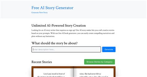 Stories About Nsfw Free Ai Story Generator