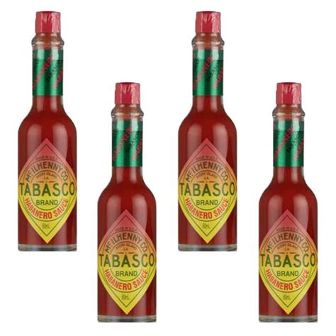 Tabasco Habanero Sauce - 4 x 60ml | Shop Today. Get it Tomorrow ...