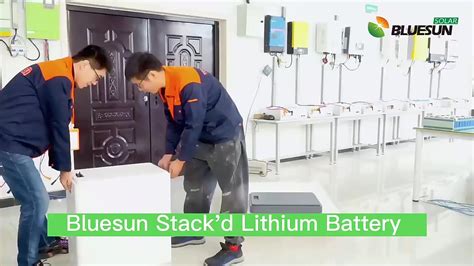 Bluesun Manufacturer 20kw 25kw 30kw Stackable Lithium Ion Battery