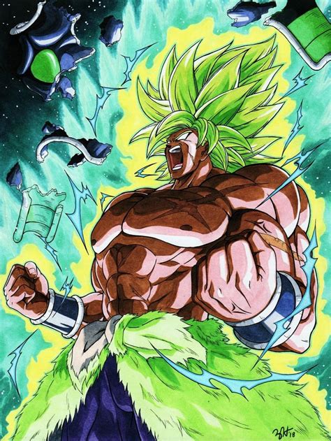 Broly Super Saiyajin Legendario Dragon Ball Super Manga Anime Dragon