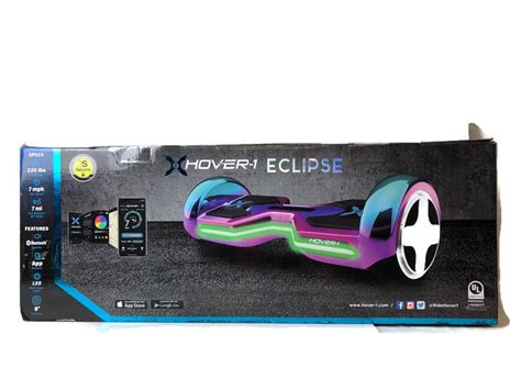 Hover 1 Eclipse Ul Certified Electric Hoverboard W 6 5 Wheels Led Lights New Usa Pawn