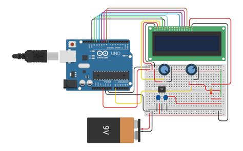 Circuit Design Copy Of Ph Sensor Simulate Using Potentiometer Tinkercad