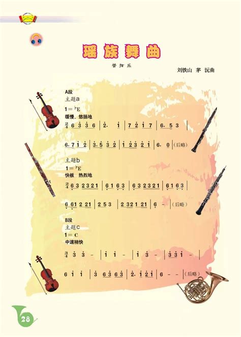 九年级上册音乐pdf高清电子课本，人音版初中音乐七八九年级上下册电子教材！ 简谱 初三 音乐