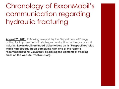 Ppt Water On Fire An Analysis Of Exxonmobils Communicative D Efense