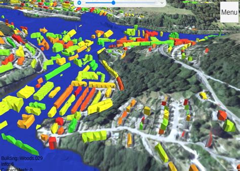 Flood Risk Mapping Using Augmented Reality Geo Business