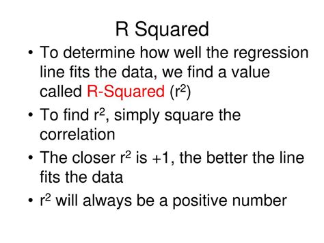 R R Squared Ppt Download