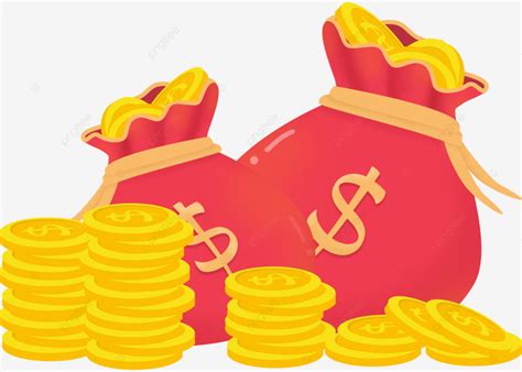 Cute Cartoon Money Bag Money Bag Cartoon Money Economy Png