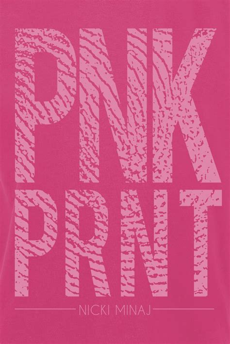 Pnk Prnt Nicki Minaj T Shirt Emp