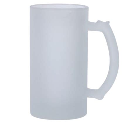 Caneca de Chopp Vidro Jateado para Sublimação 475ml Shopee Brasil