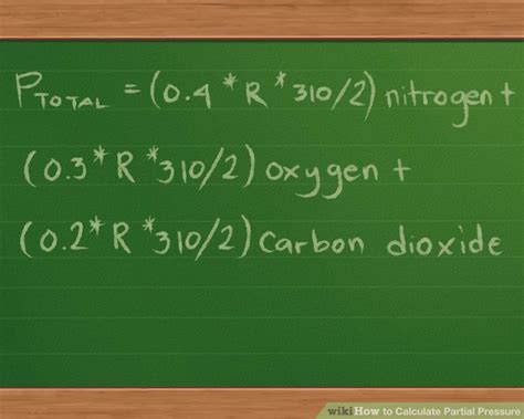 How To Calculate Partial Pressure 14 Steps With Pictures