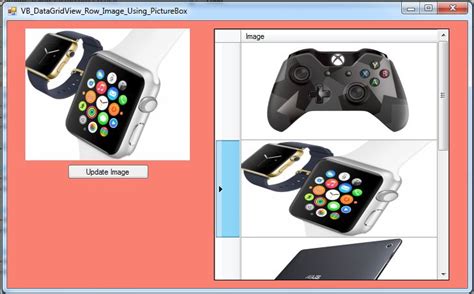 Vbnet How To Update Datagridview Image With Picturebox Using Vbnet