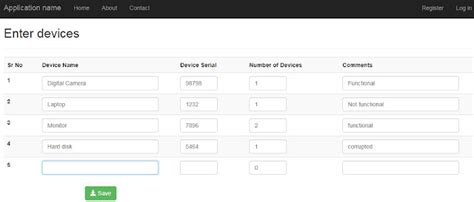 Saving Multiple Records In Mvc 5