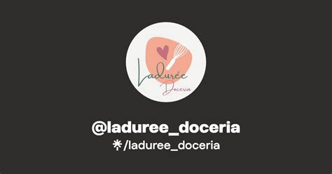 Laduree Doceria Instagram Linktree