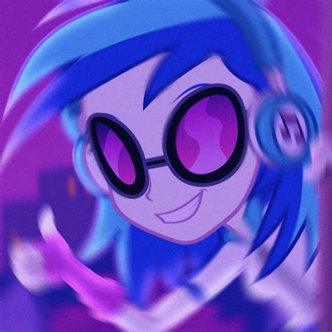 dj pon 𝟸 My little pony poster Vinyl scratch Mlp my little pony