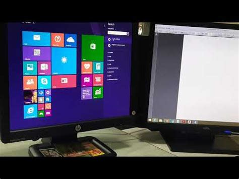 How To Extend Pc Display How To Use Multiple Monitors With Single Computer YouTube