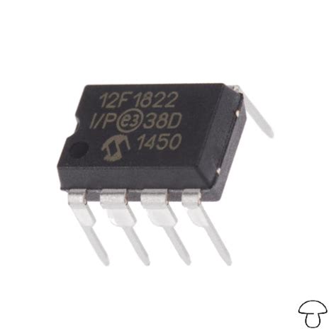 pic12f series 3 5 kb flash 128 b sram through hole 8 bit microcontroll