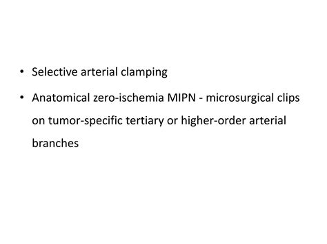 Laparoscopic Partial Nephrectomy Ppt