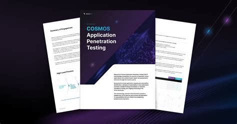 Cosmos Application Penetration Testing Methodology Bishop Fox