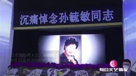 送别京剧表演艺术家孙毓敏北京时间