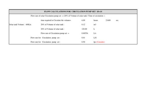 Solar Flow Calculation 2 Pdf