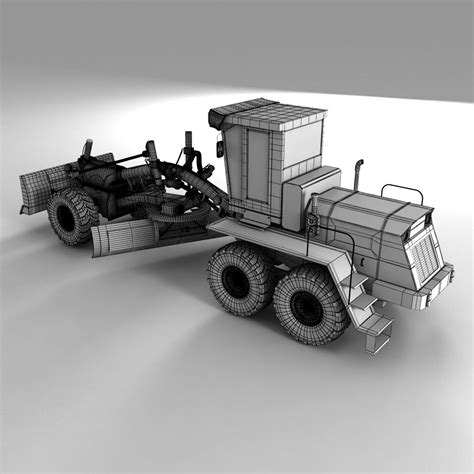 Grader 3d Model 39 Max 3ds Obj Free3d