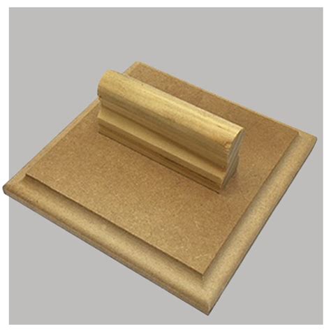 W13 Custom Wooden Handle Stamp 120 X 120mm Montarga Rubber Stamps