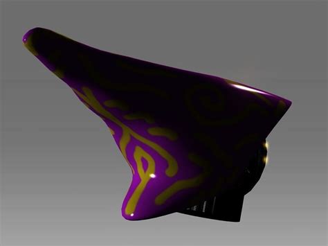 3d Model Wizard Cone Hat Helmet Space Ship Vr Ar Low Poly Cgtrader