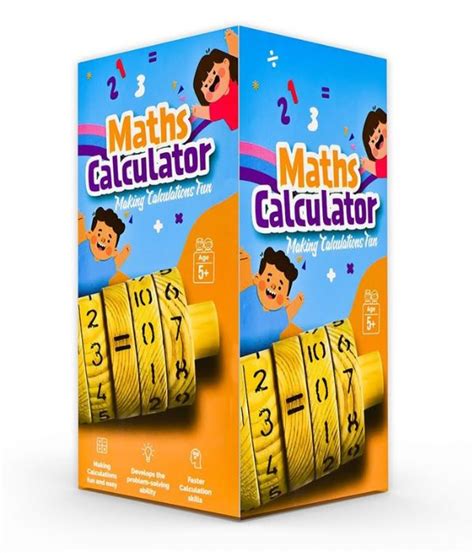 Mygenie Maths Calculator Master Numbers My Genie Box