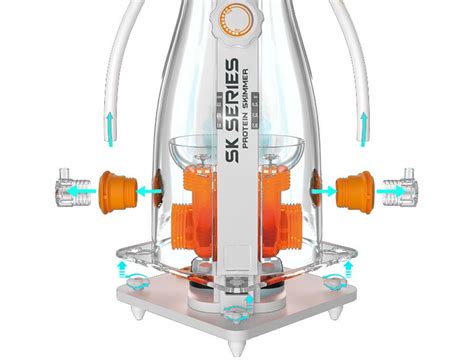 Maxspect Jump 400 - new generation protein skimmer (400-1000L/25W) | up ...