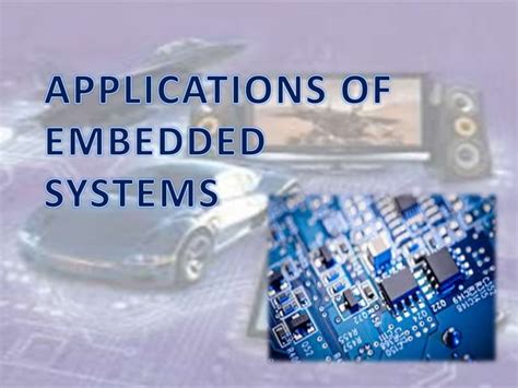 Applications Of Embedded System Ppt
