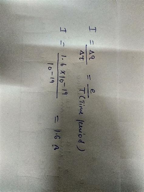 An Electron Is Moving In A Circular Path Of Radius 0 5 M With A Period