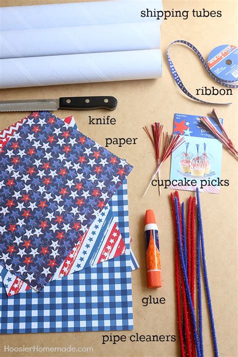 4th Of July Party Ideas Firecracker Favors Hoosier Homemade