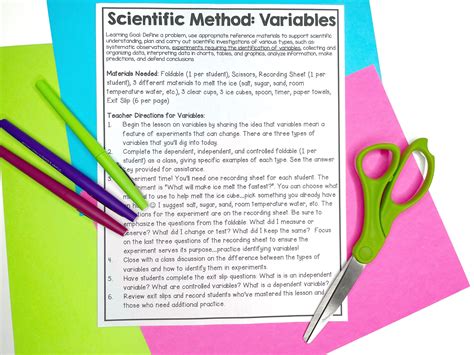 Dependent Independent Variables In Science Experiments