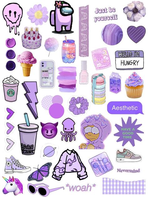 Aesthetic Stickers Printable En 2021 Pegatinas Bonitas Pegatinas Image Bilarasa