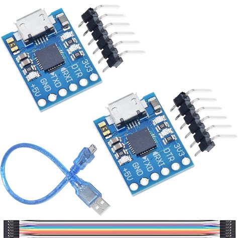 Youmile 2 Pcs Cp2102 Micro Usb To Ttlserial Module Serial Converter