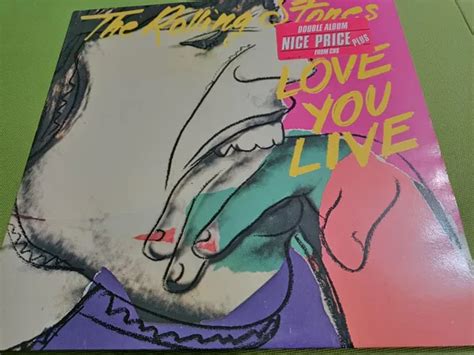 THE ROLLING STONES Love You Live Disque Vinyle D Occasion F34z