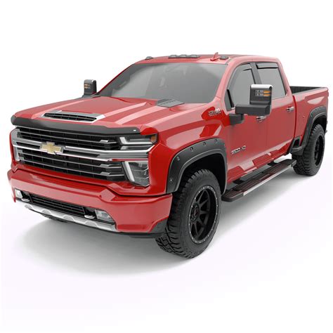 Egr Matte Finish Superguard Hood Guard For Silverado 2500hd3500hd
