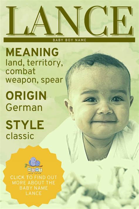 Lance Name Meaning And Origin Middle Names For Lance