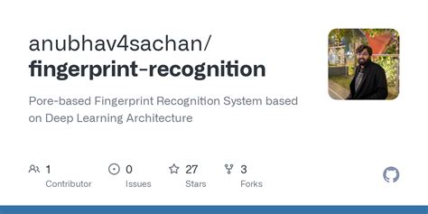 GitHub Anubhav Sachan Fingerprint Recognition Pore Based Fingerprint Recognition System Based