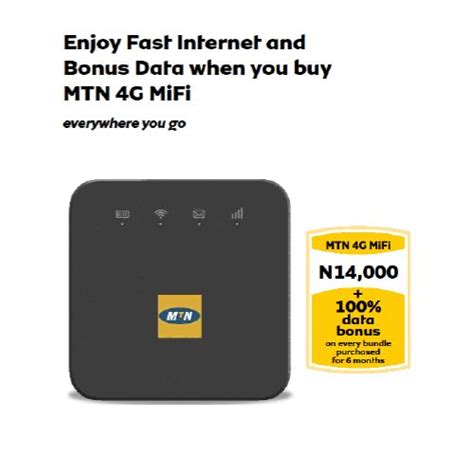 Mtn 4g Wi Fi 4g Lte Pocket Size Mobile Internet Hotspot Router Jumia Nigeria