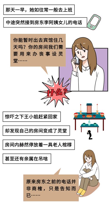 租的房间成了灵堂，女子起诉上海房东获8000元补偿
