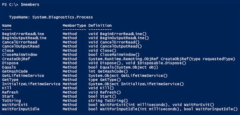 Tips And Tricks With PowerShell S Get Member