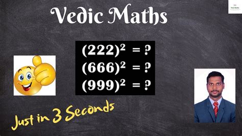 Vedic Maths Easy Short Tricks Square Of Triple Digit Multiplication