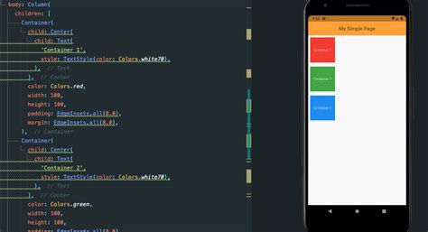 Flutternote007 화면 배치에 쓰는 기본 위젯 2