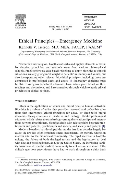 Pdf Principles Of Biomedical Ethics