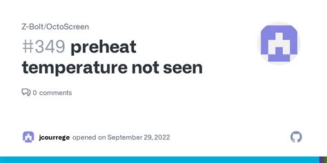 Preheat Temperature Not Seen Issue Z Bolt OctoScreen GitHub