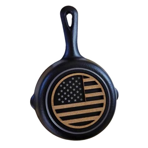 American Flag 35 Skillet Hidden Nomo Milling
