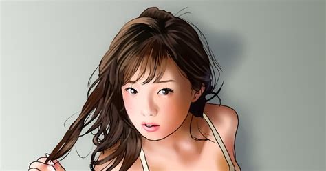 似顔絵 似顔絵『篠崎愛さん』 てらりんのイラスト Pixiv